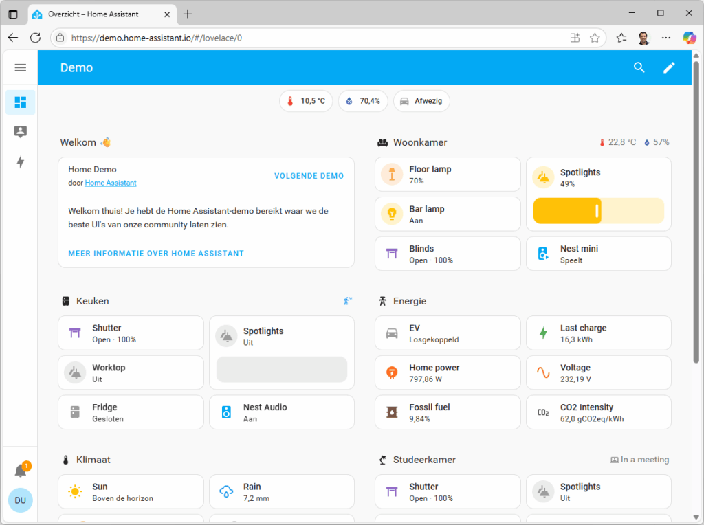 Home Assistant Dashboards en HACS - Techcursus.nl
